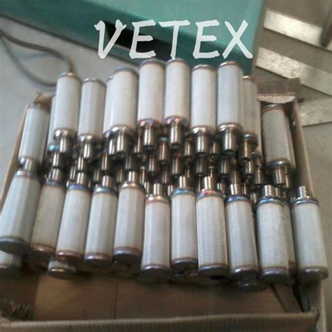 Stainless Steel Filter Elements Lw005 Vetex China Manufacturer Wire Mesh Metallurgy