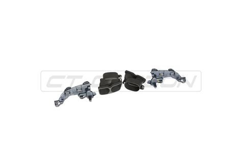 Rear Diffuser Forget Carbon Fiber Ct Carbon For Mercedes C63 C63s Amg