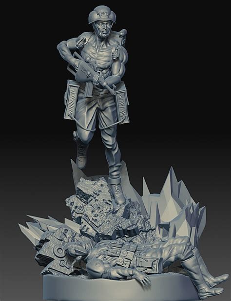 Stl File Rogue Trooper 2000ad 🌆・model To Download And 3d Print・cults