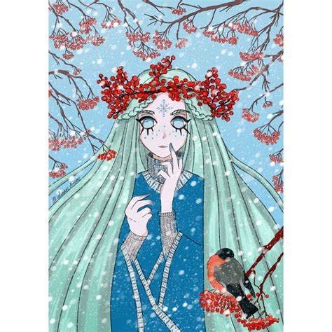 Иллюстрация Зимушка в стиле 2d анимационный детский