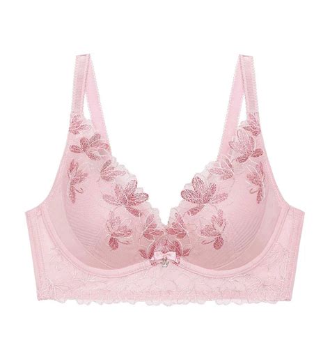 Aqua Acacia Non Wired Push Up Deep V Bra In Tender Pink Triumph Malaysia