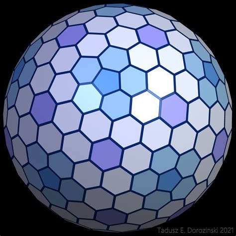 Goldberg Polyeder 41 Geometrie