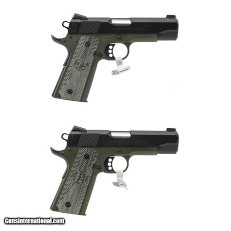 Consecutive Pair Colt Lw Commander 2 Tone 38 Supers C19496 Consignment