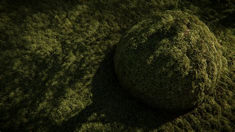 Artstation Moss Surface Game Assets