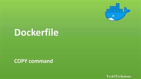 Dockerfile For Beginners 7 Copy Command In Dockerfile Youtube
