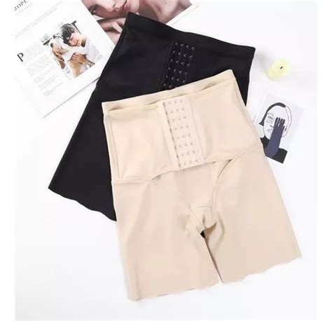 Faja Short Reductor Invisible Con Broches Levanta Glúteos Cuotas sin