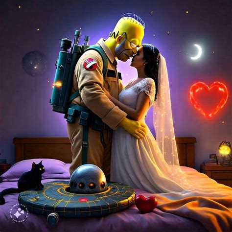 Ghostbuster Homer Simpson Love A Woman Ai By Ironcobracommander99 On