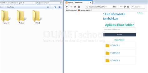 Membuat Aplikasi Create Folder Di Php Kursus Website Terbaik