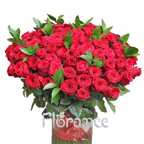 Свежий букет 101 роза оперативная доставка по Минску и Беларуси