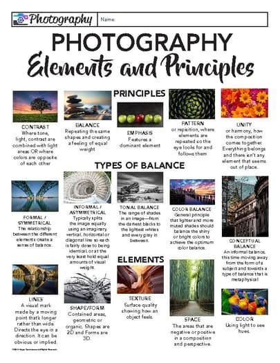 Art Photography Photo Elements And Principles Composition Balance Guide Challenge In 2024