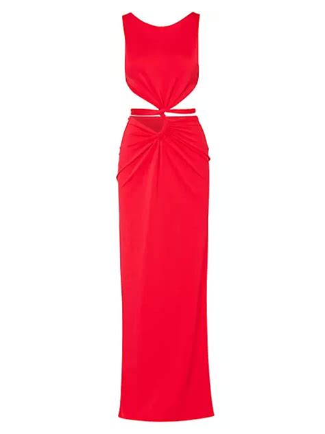 Shop Baobab La Danza Ada Cut Out Maxi Dress Saks Fifth Avenue