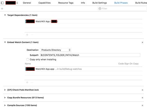 Ios Watchkit App Doesn T Contain Any Watchkit Extensions Stack Overflow