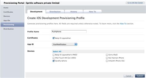 Iphone Push Notification Using Ruby Spritle Software