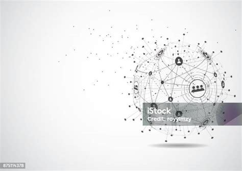 全球網路連接世界地圖點和線組成的全球業務概念向量圖向量圖形及更多世界地圖圖片 世界地圖 互聯網 人 Istock