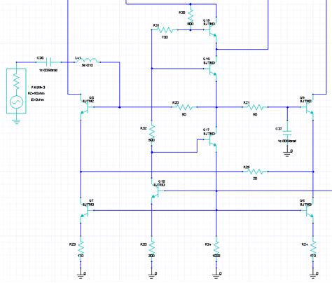 Open The Gilbert Cell Mixer Schematic — Ansoft Designer 70 在线帮助文档