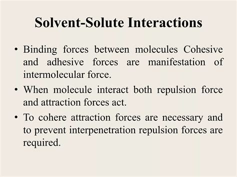 Introduction Of Solubilty Solubility Expression Solute Solvent