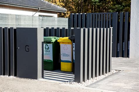 Nowoczesne Pionowe Ogrodzenie Domu Bez Bramy Wjazdowej PALISADA PL