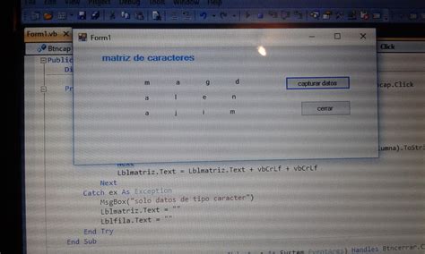 Informatica Ejercicios De Matrices Y Arreglos