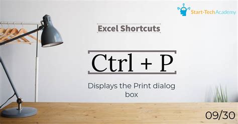 Start Tech Academy 30 Days 30 Excel Shortcuts Day 9 Learn The