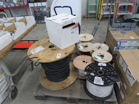 Pallet W Asst Wire Spools
