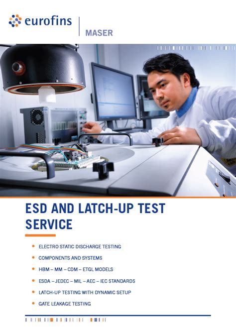 ESD Latch Up Eurofins MASER