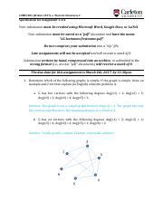 COMP1805 ASSIGN03 Modelsolutions COMP1805 Winter 2017 Discrete