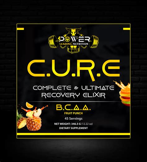 Cure Complete And Ultimate Recovery Elixir Power Leading Nutrition