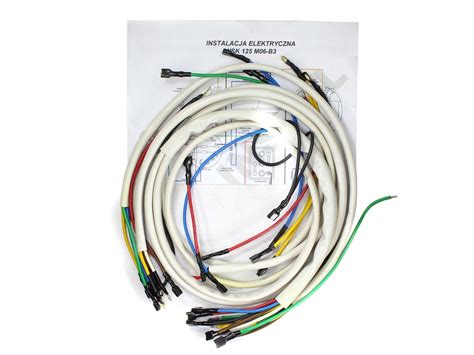 INSTALACJA ELEKTRYCZNA WSK 125 M06 B3 BIAŁA 5900802201665 za 80 00PLN z Warszawa Allegro