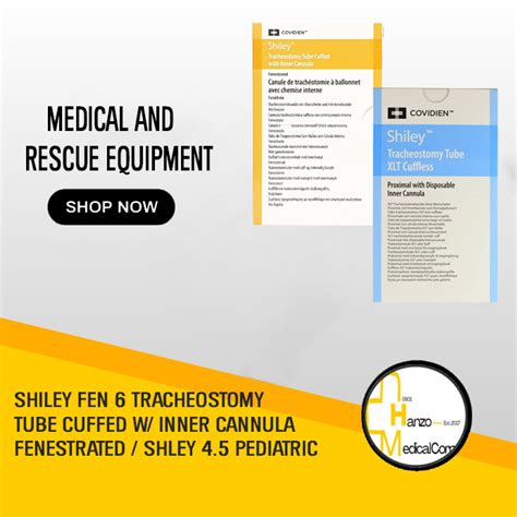 Shiley Fen 6 Tracheostomy Tube Cuffed W Inner Cannula Fenestrated Shiley 4 5 Pediatric