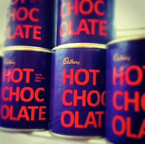 Packaging For Cadburys Hot Chocolate And Cocoa Powder On Behance