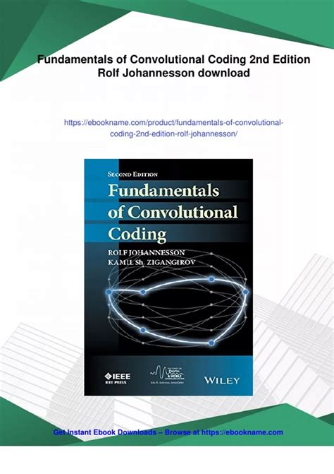 Summary Fundamentals Of Convolutional Coding 2nd Edition Rolf