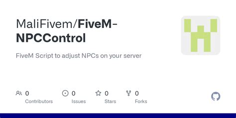 github malifivem fivem npccontrol fivem script to adjust npcs on