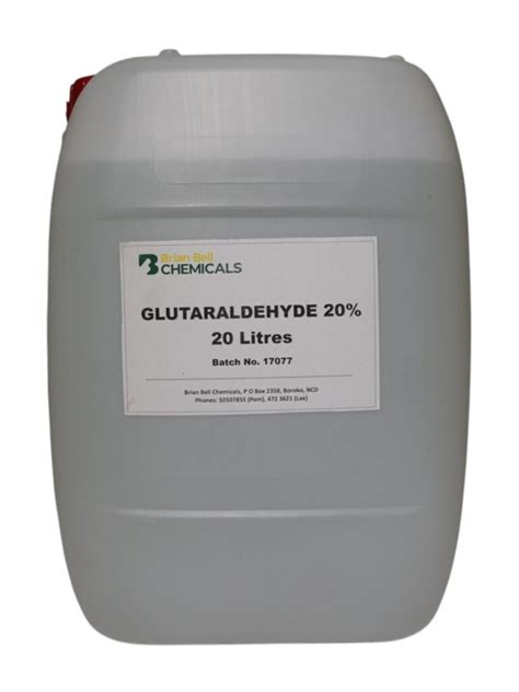 Glutaraldehyde Liquid Disinfectant 20 Solution 20 Liters Brian