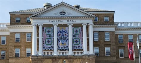 New Banners Hung From Bascom Hall Honor Ho Chunk Nation