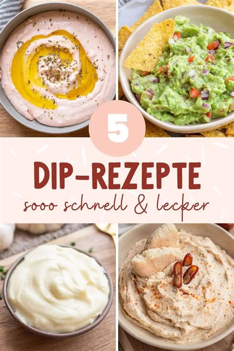 Dip Rezepte besten Dips zum Grillen für Brot Gemüse