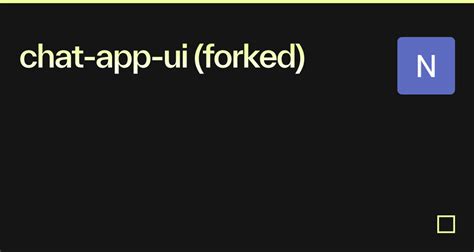 Chat App Ui Forked Codesandbox