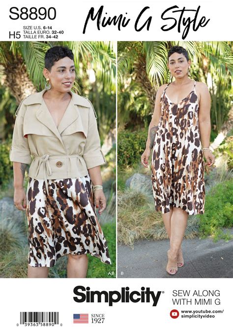 New Mimi G X Simplicity Spring Patterns 1 Of 2 Mimi G Spring