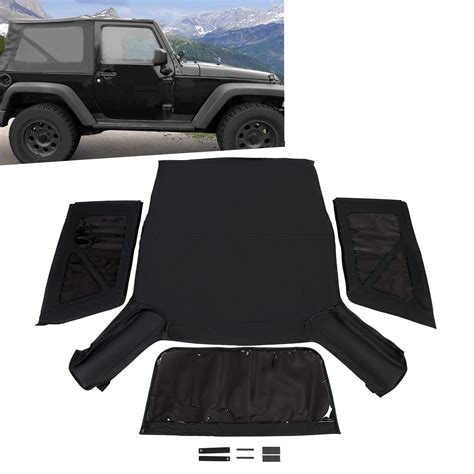 Kojem Soft Top For 2007 2018 Jeep Wrangler Jk 2 Door Models W