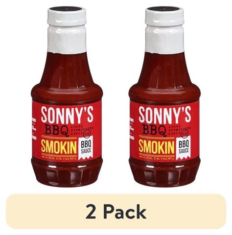 2 Pack Sonnys Bbq Smokin Bbq Sauce The Final Touch To Perfect