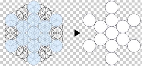 Overlapping Circles Grid Sacred Geometry Metatron S Cube Symbol PNG Clipart Angle Area