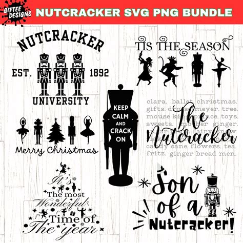 Nutcracker Svg Bundle Nutcracker Png Nutcracker Christmas Svg Son Of