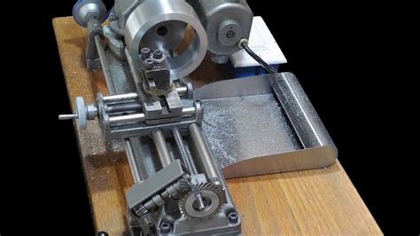 Unimat SL DB200 Powerfeed Operation YouTube