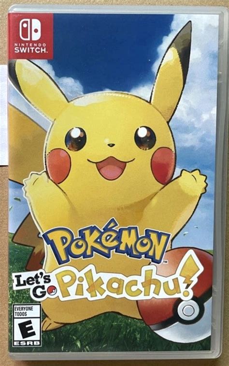 Pokemon Lets Go Pikachu Nintendo Switch Video Gaming Video Games