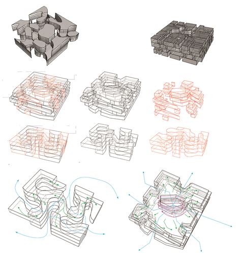 Form Exploration Models And Drawings New Formalism