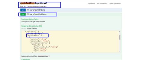 Magento2 Magento 2 Rest Api How To Add Custom Option To Cart Item