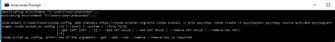 Installing Psychopy With Anaconda Other Psychopy