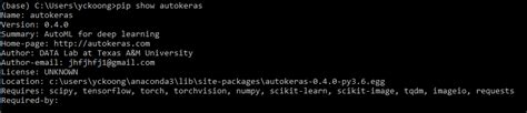 Pip Install Autokeras Fails On Torch Issue Keras Team Autokeras GitHub