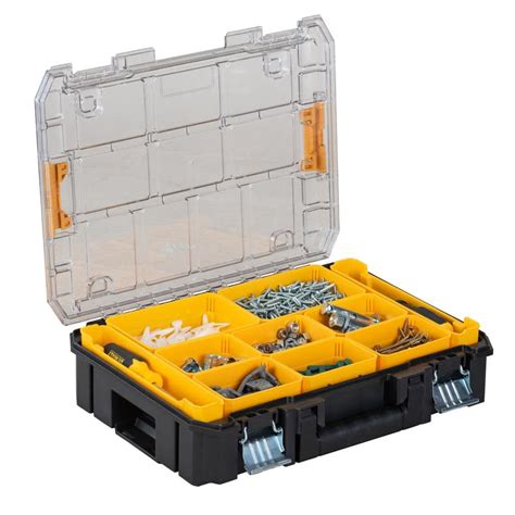 DEWALT TSTAK Organizer With Clear Lid DWST From DEWALT Acme Tools