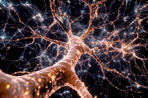 Neuron Cells Neuron Cell Neuron Cell Neuron Cell Stock Illustration