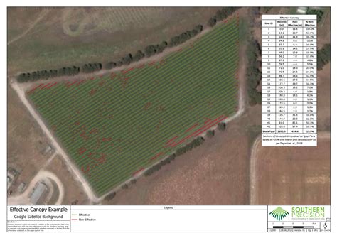 Effective Canopy Example 2 Southern Precision